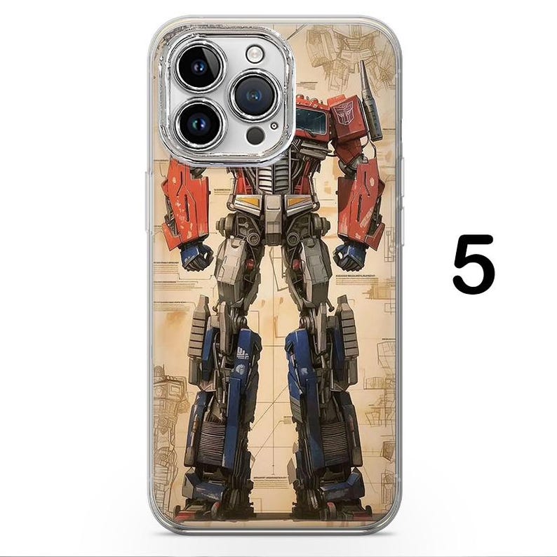 Optimus Prime Phone Case: Transformers TPU Cover for Iphone, Samsung ...