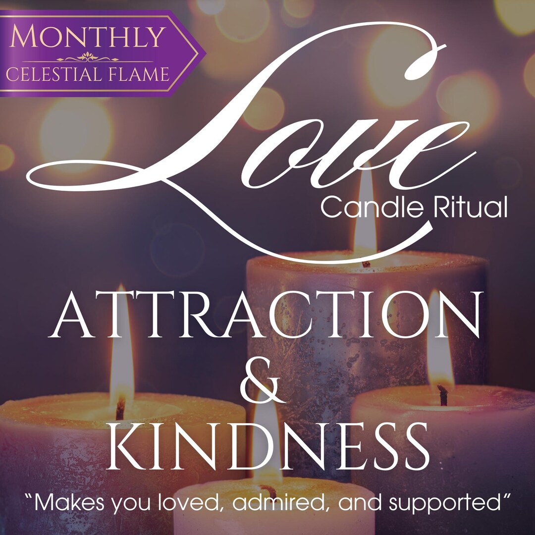 Candle Ritual to Attract Admiration & Kindness | Ancient Blessing ...