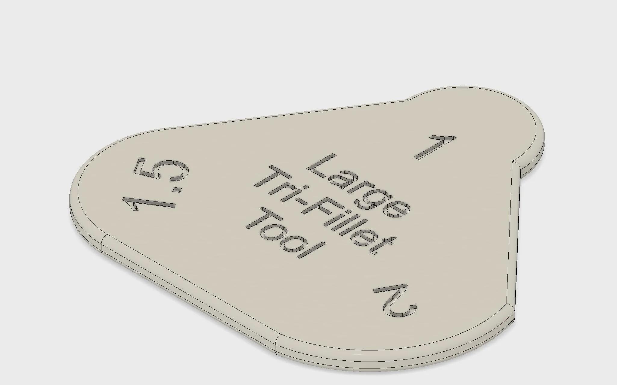 Rocket Fin Fillet Tool – No More Messy Epoxy! - Etsy