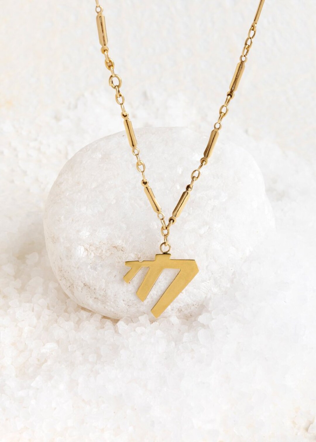 Chai Hebrew Jewelry, Hebrew Alphabet, 14k Gold Necklace, Inspiring ...