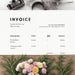 Law Firm Invoice Template | Editable Canva Billing Form | Attorney ...