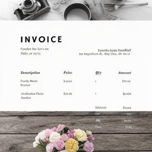 Editable Cleaning Service Invoice Template | Canva Billing Form ...