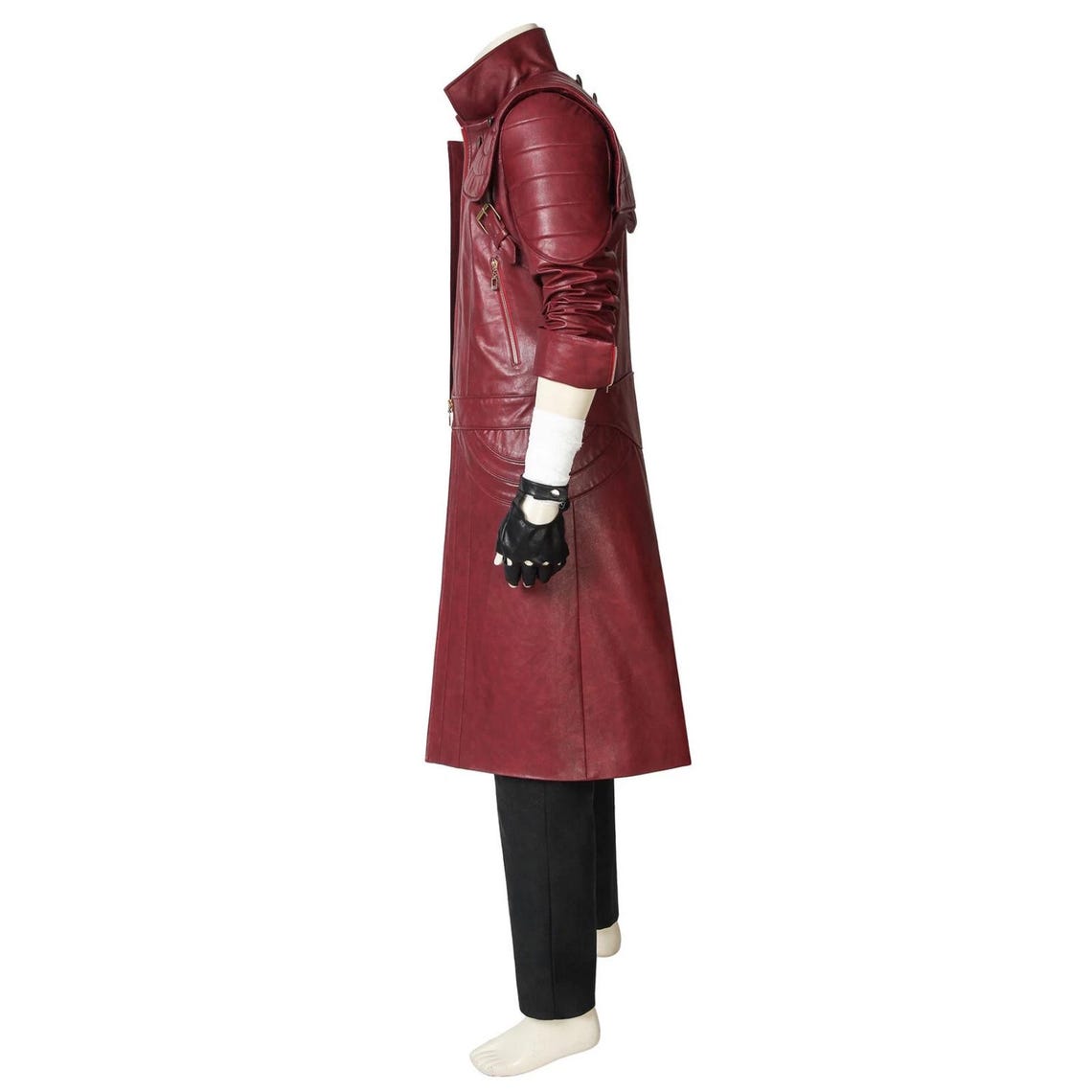 DMC 5 Dante Leather Trench Coat: Devil May Cry Cosplay, Handmade - Etsy