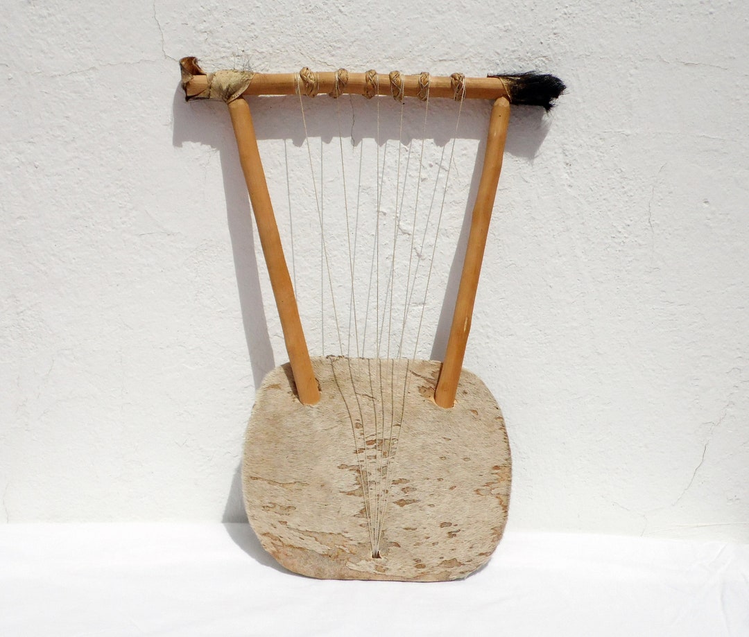 Handmade African Harp Instrument Nyatiti Adongo Obokano Litungu ...