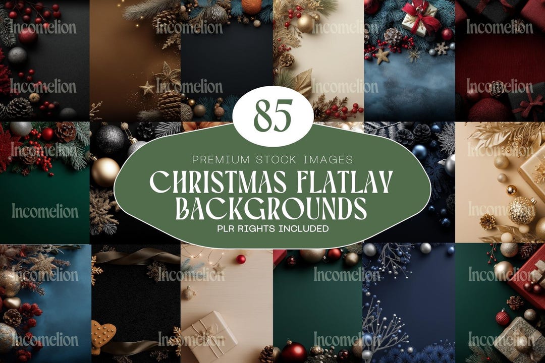 85 Luxury Christmas Flat Lay Backgrounds – Elegant Festive Holiday ...