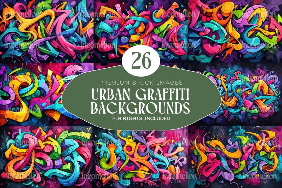 26 Urban Graffiti Backgrounds – Bold Street Art Illustratgions for Bold ...
