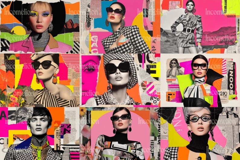 30 Avant Garden Fashion Collages – Editorial, Chic & High-end Artistic ...