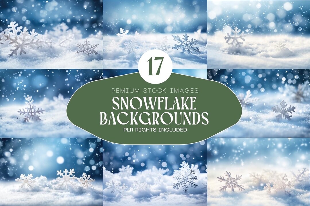 17 Snowflake Backgrounds – High-resolution Winter & Holiday Wallpapers ...