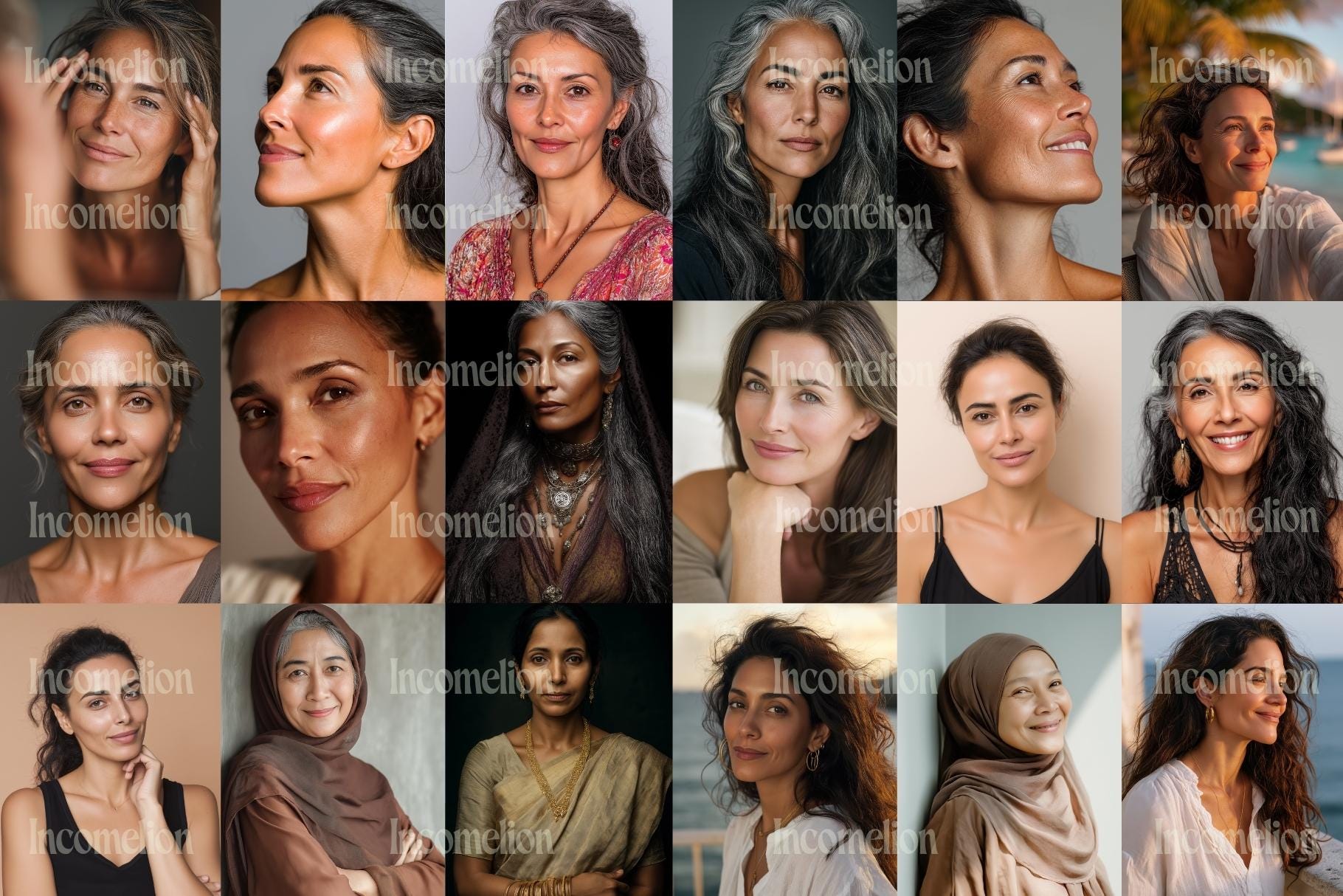 65 Mature Beauty Stock Photos Elegant & Authentic Ageless Beauty Women ...