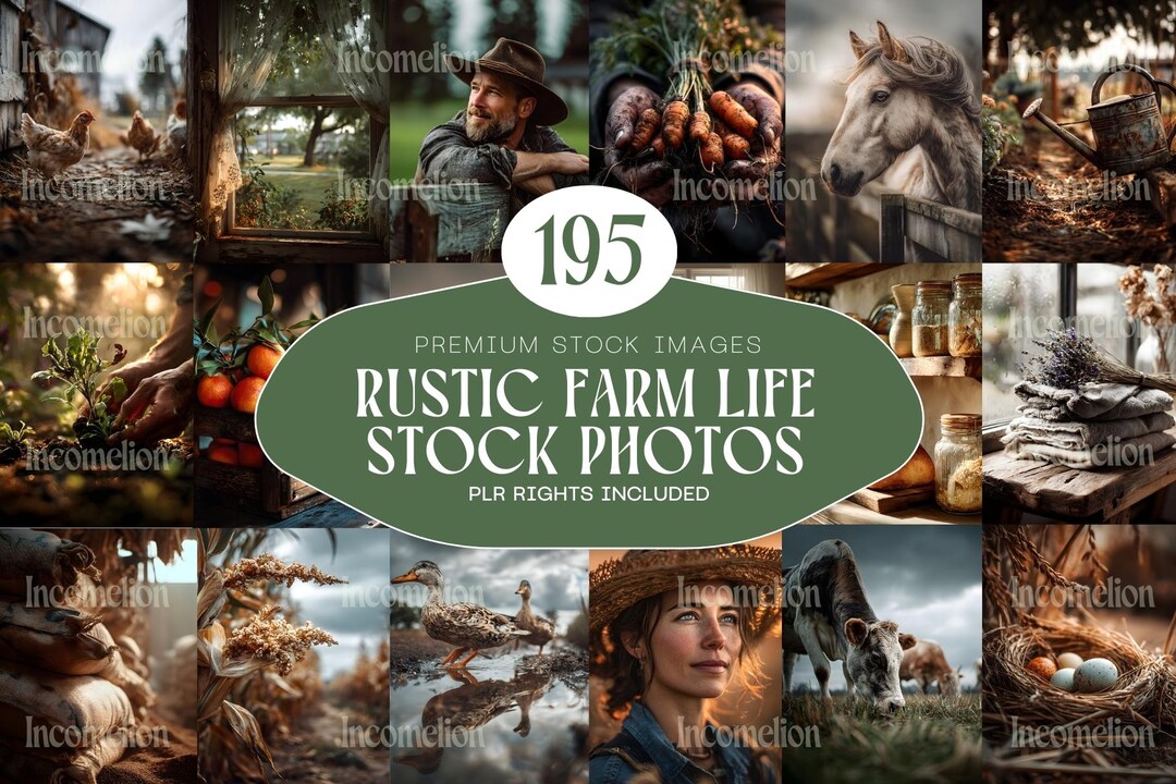 195 Farm Life Stock Photos | Rustic Countryside, Animals, Harvest ...