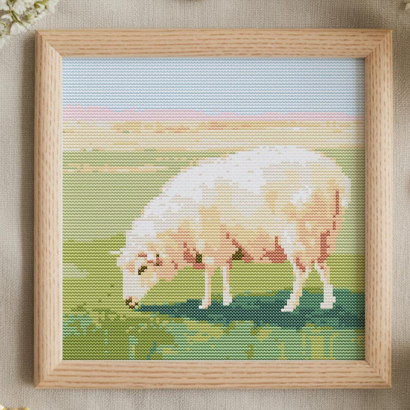 Sheep Needlepoint Chart - Etsy