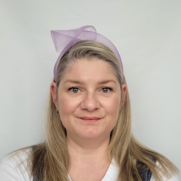 Lilac Fascinator - Etsy