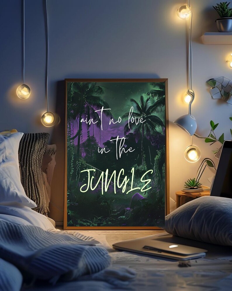 Fred Again Jungle Lyrics Poster | Rave Room Decor (digital Download) - Etsy