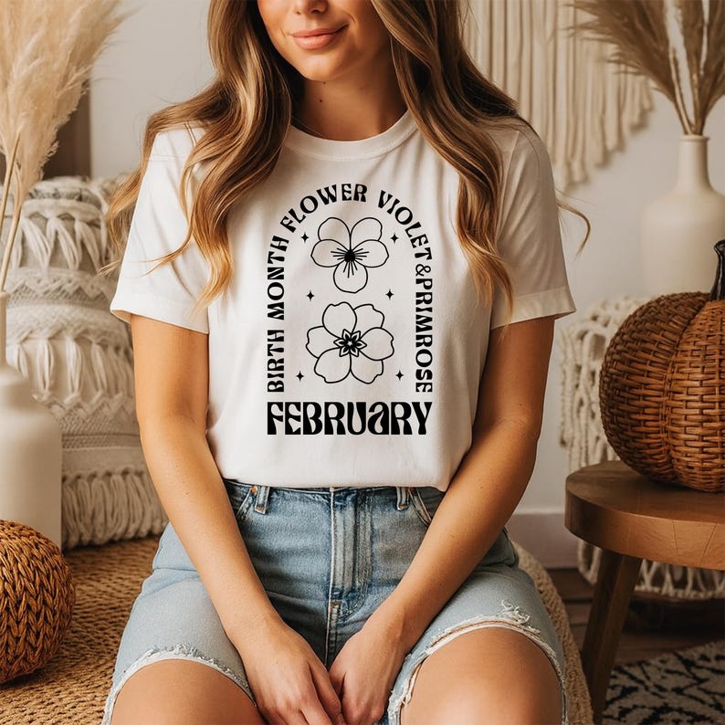 Birth Month Flower SVG Bundle | Floral Clipart Bundle| Birthday Flower ...