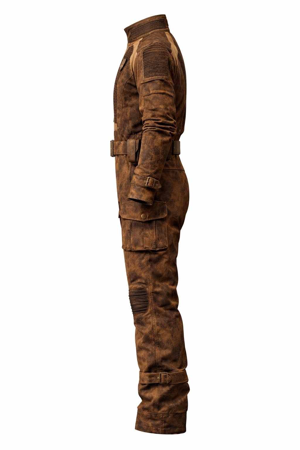 Post-apocalyptic Men’s Jumpsuit – Brown Tactical Survival Costume - Etsy