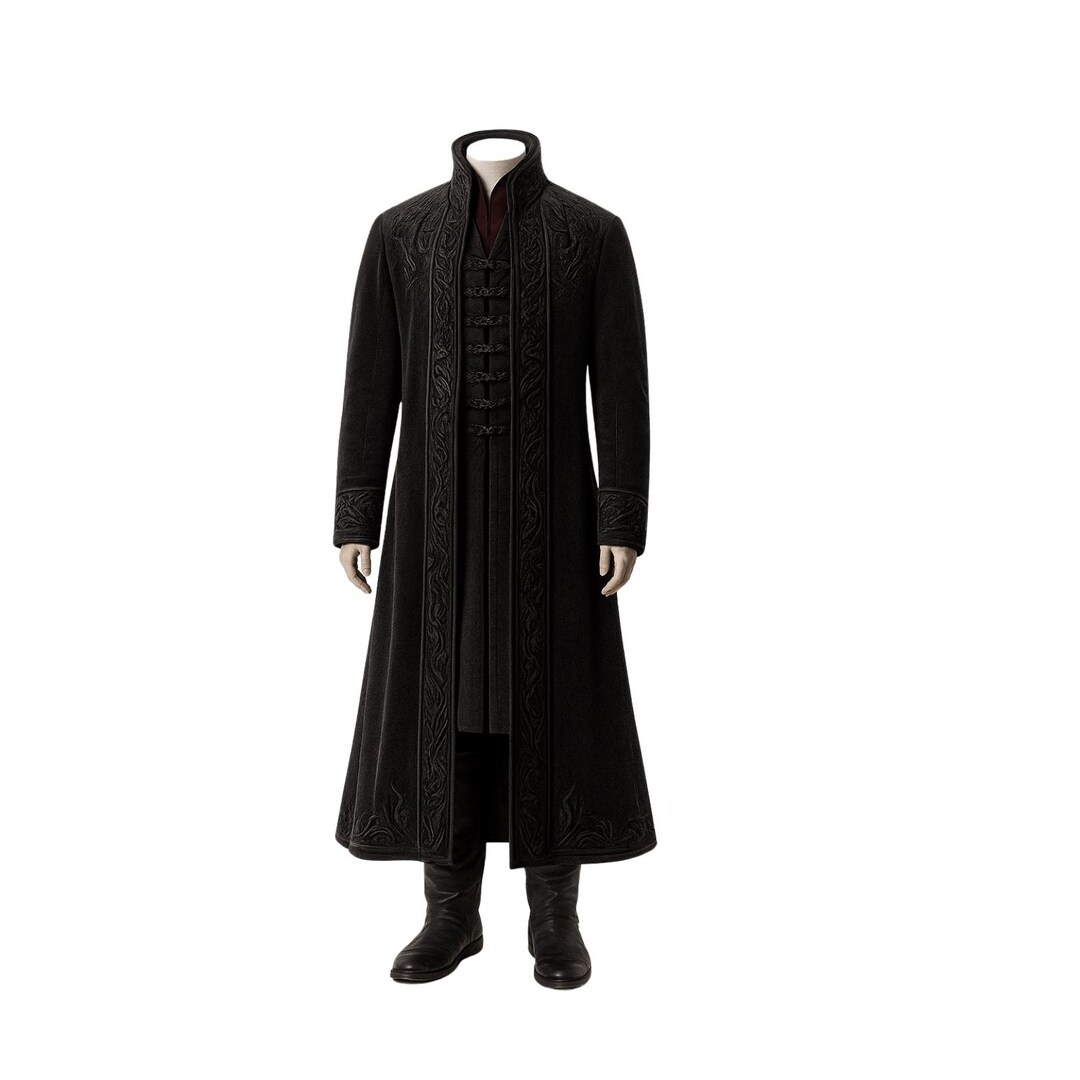 Warden of the Wastes" – Embroidered Longcoat for Vault Dweller Elite - Etsy