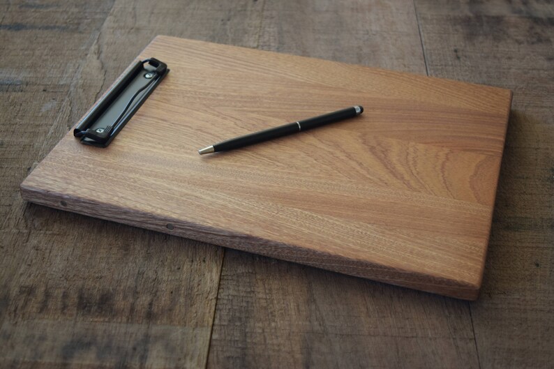 Hardwood Clipboard Engraved Magnetic Pen Stylus Holder - Etsy
