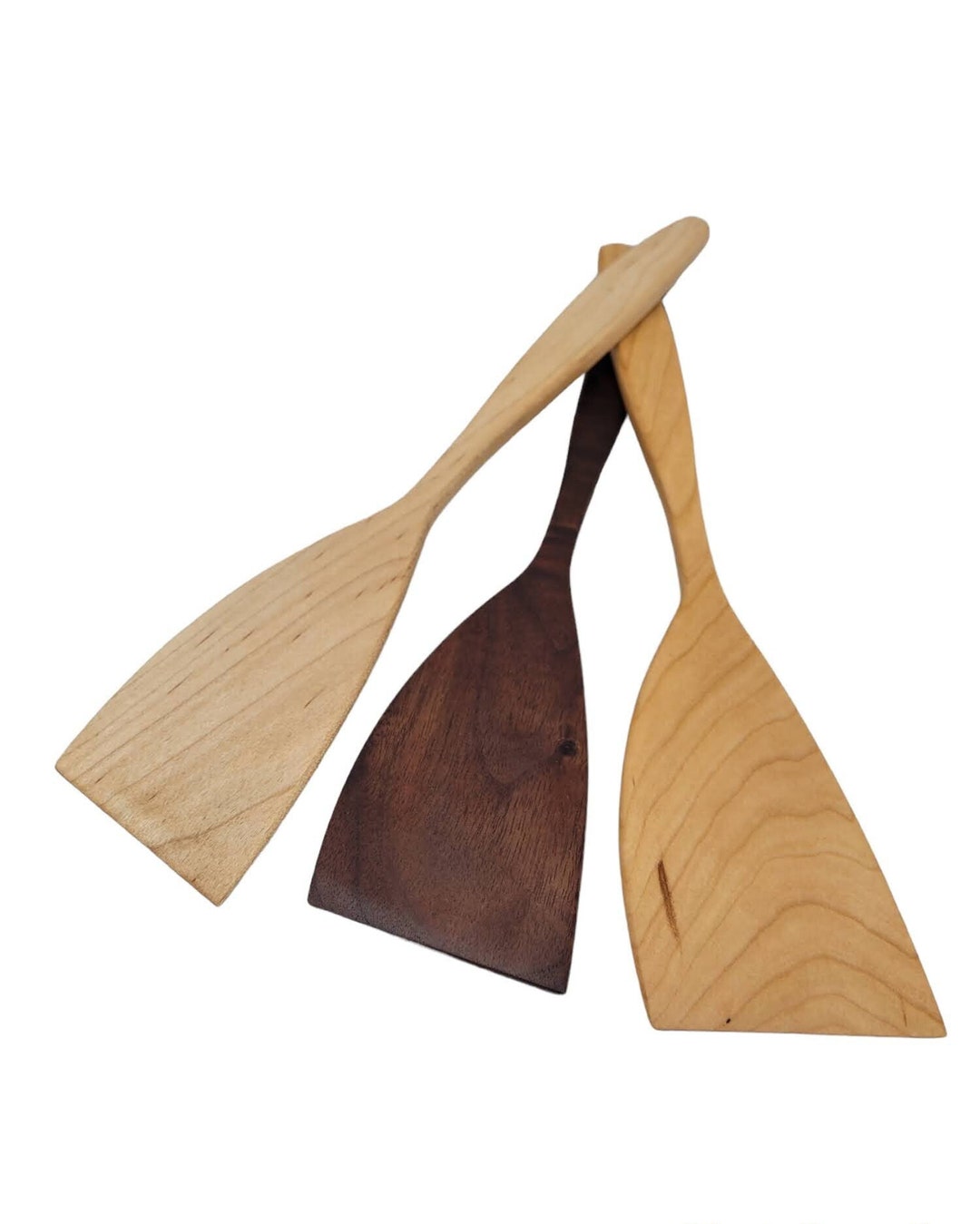 Custom Spatula Wooden Handmade Custom Walnut Maple Cherry - Etsy