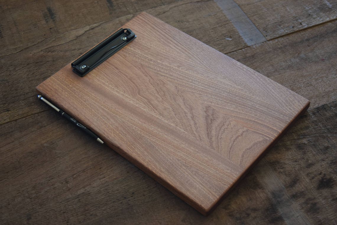 Hardwood Clipboard Engraved Magnetic Pen Stylus Holder - Etsy