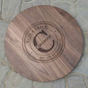 Personalized Lazy Susan - Etsy
