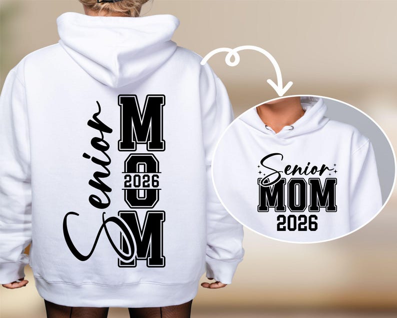 Senior Mom Svg Png, Senior 2026 Svg, Class of 2026 Png, Graduation 2026 ...