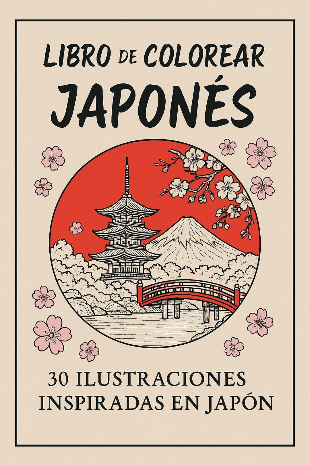 Japanese Coloring Book PDF - Mandalas, Landscapes, Koi, and Flowers ...