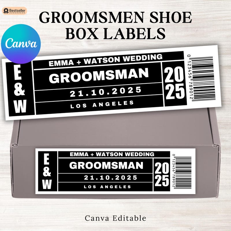 Groomsman Box Design - Etsy