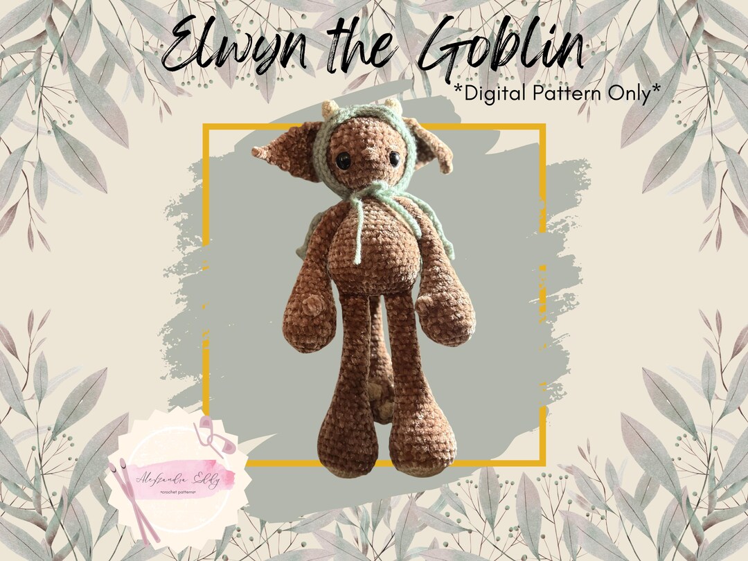 Elwyn the Goblin Crochet Pattern - Etsy