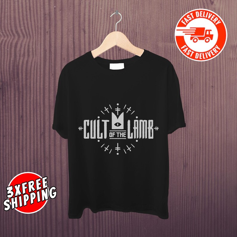 Cult of the Lamb Shirt:gamer,tee,gift,clothing,spooky,cult Follower ...