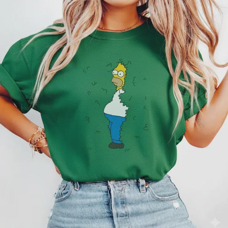 Simpsons T Shirt Man - Etsy