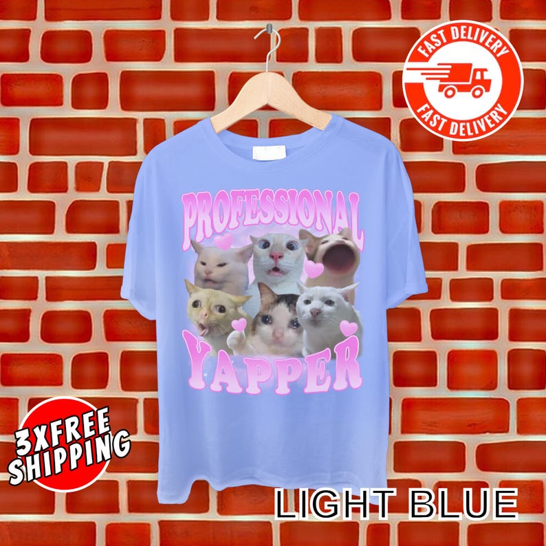 Huh Professional Yapper Tshirt:meme Yapper,professional Yapper,yapper ...