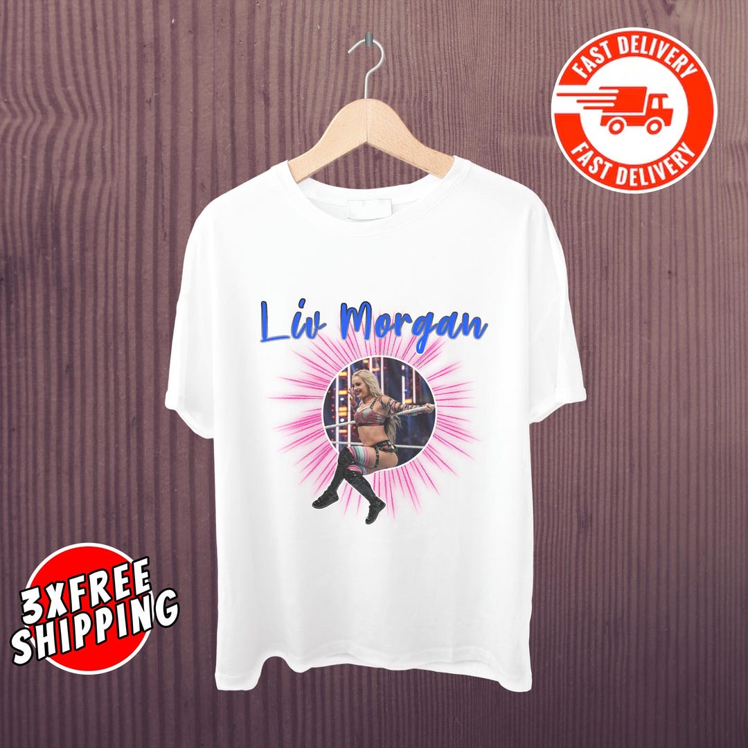 Liv Morgan Design Light Tshirt:female Star Apparel,wrestling ...