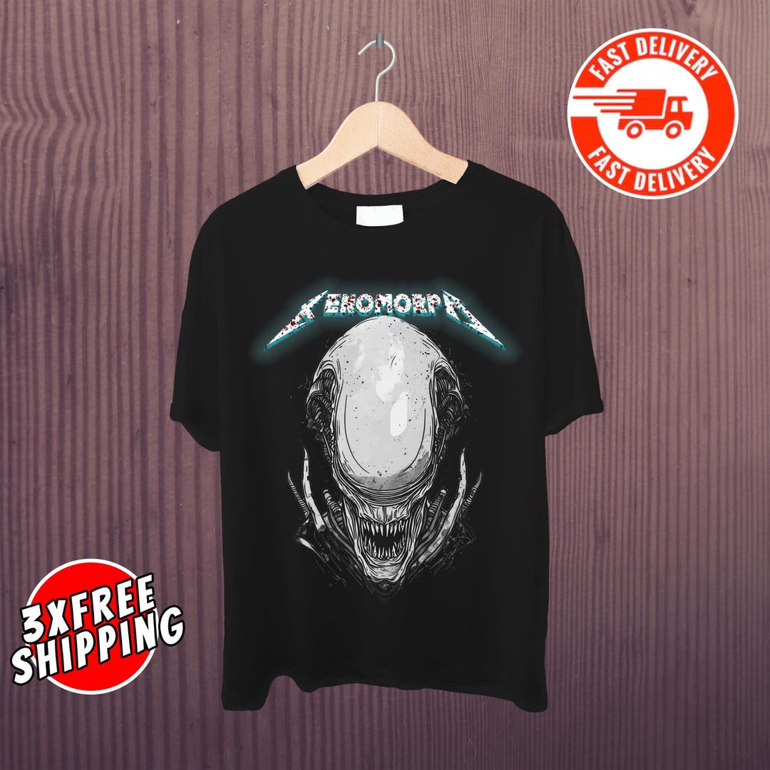 Xenomorph Evolution Graphic Tee: Sci-fi Horror Movie Shirt - Etsy