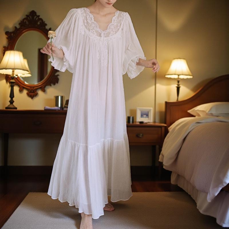 Bridal Robe and Night Dress - Etsy UK