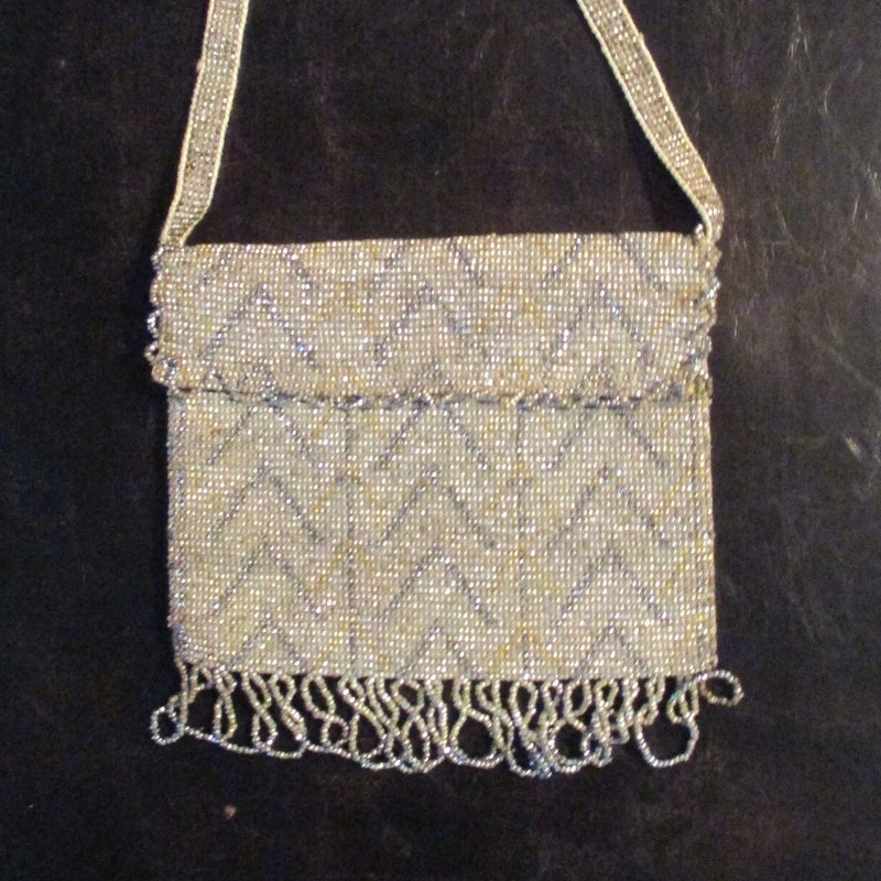 Antique Beaded Purse - Etsy