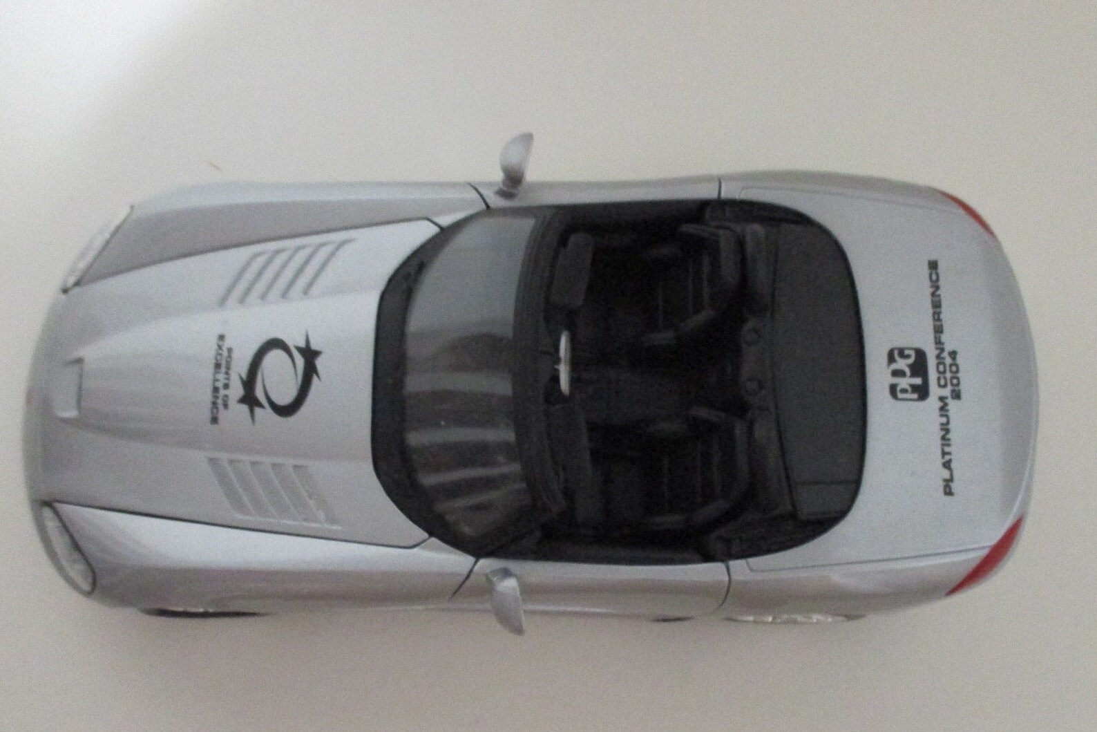 PPG Race Car Vintage 2005 Collectible Silver Automobile | Etsy