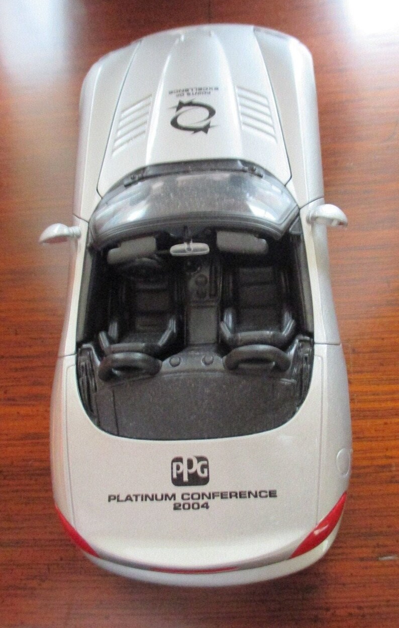 PPG Race Car Vintage 2005 Collectible Silver Automobile | Etsy