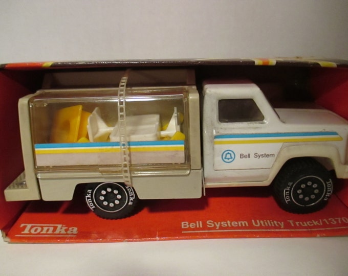 Tonka 1370 Bell System Uitility Truck Vintage Toy Trucks Never Used ...