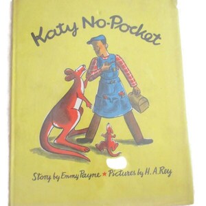 Katy No-pocket Emmy Payne H A Rey Mother Kangaroo Baby Freddy Childrens ...