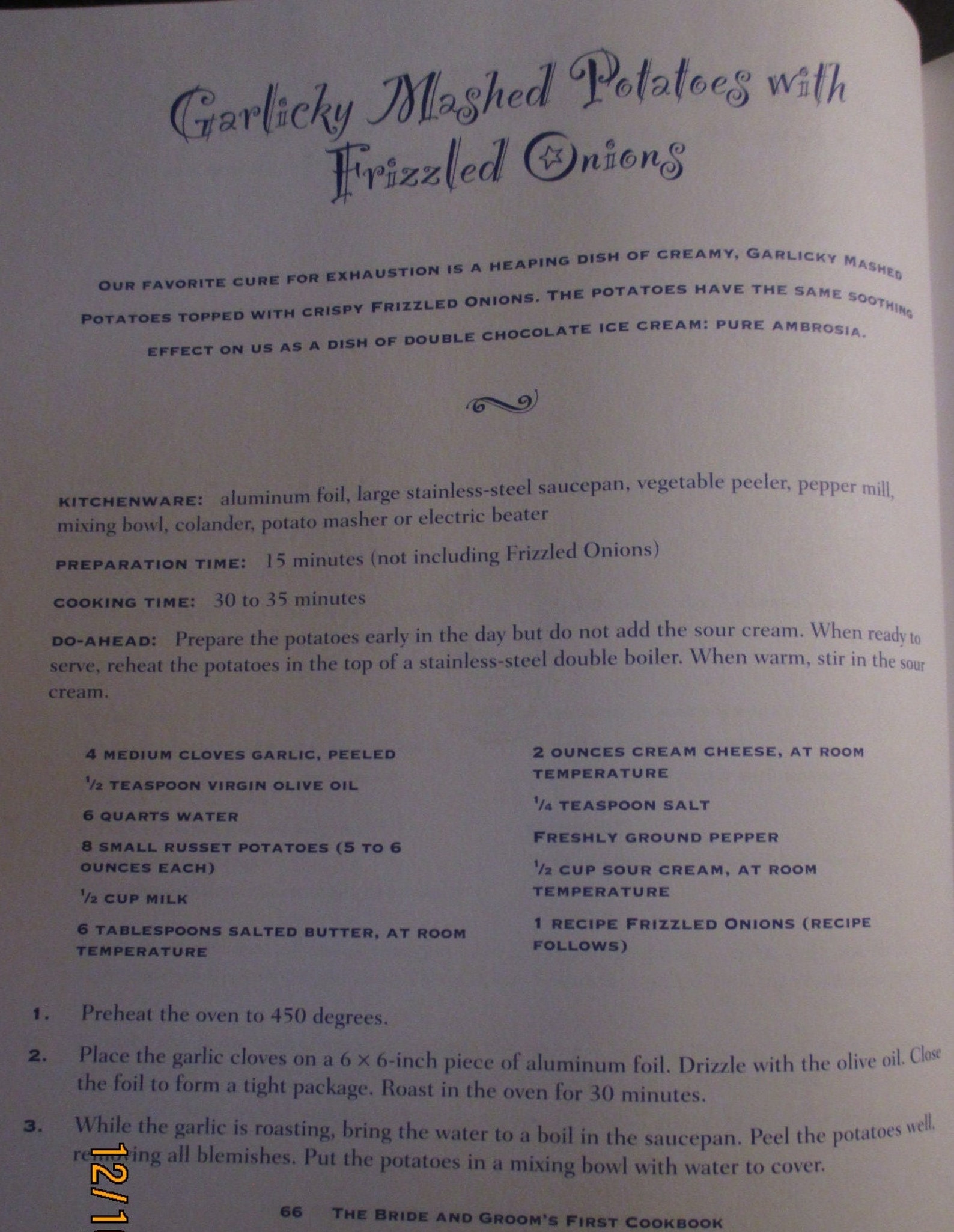 The Bride and Groom's First Cookbook Recipes and Menus for - Etsy