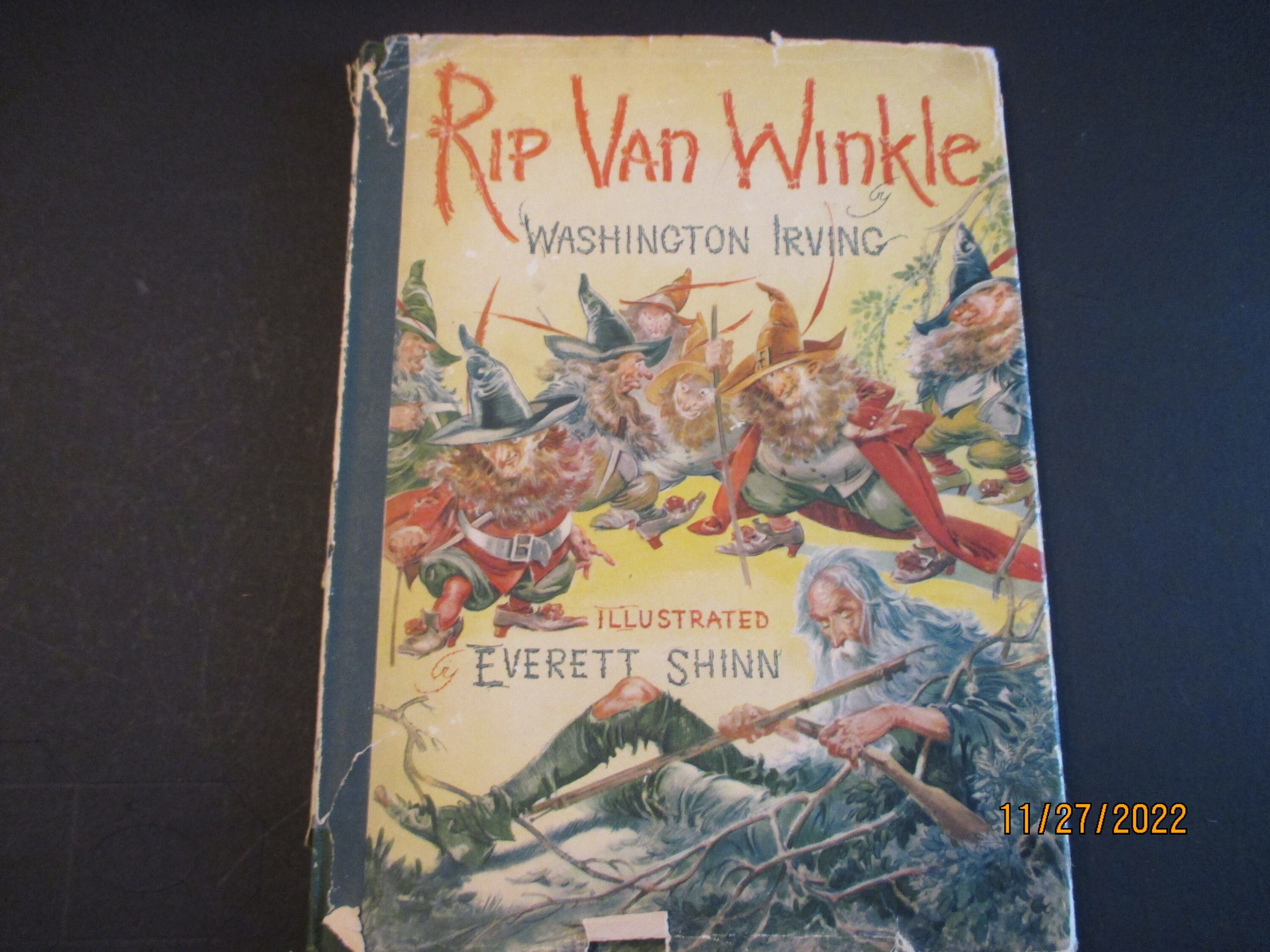Rip Van Winkle Book