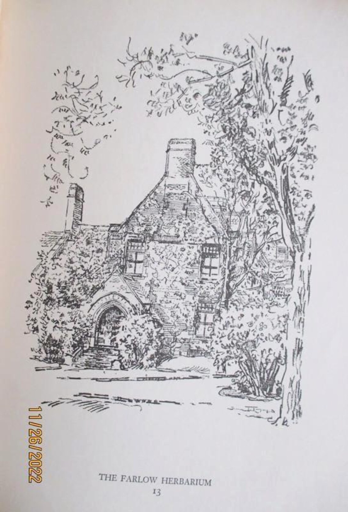 Harvard and Cambridge A Sketch Book Jack Frost 1940 the Johnson Gate ...