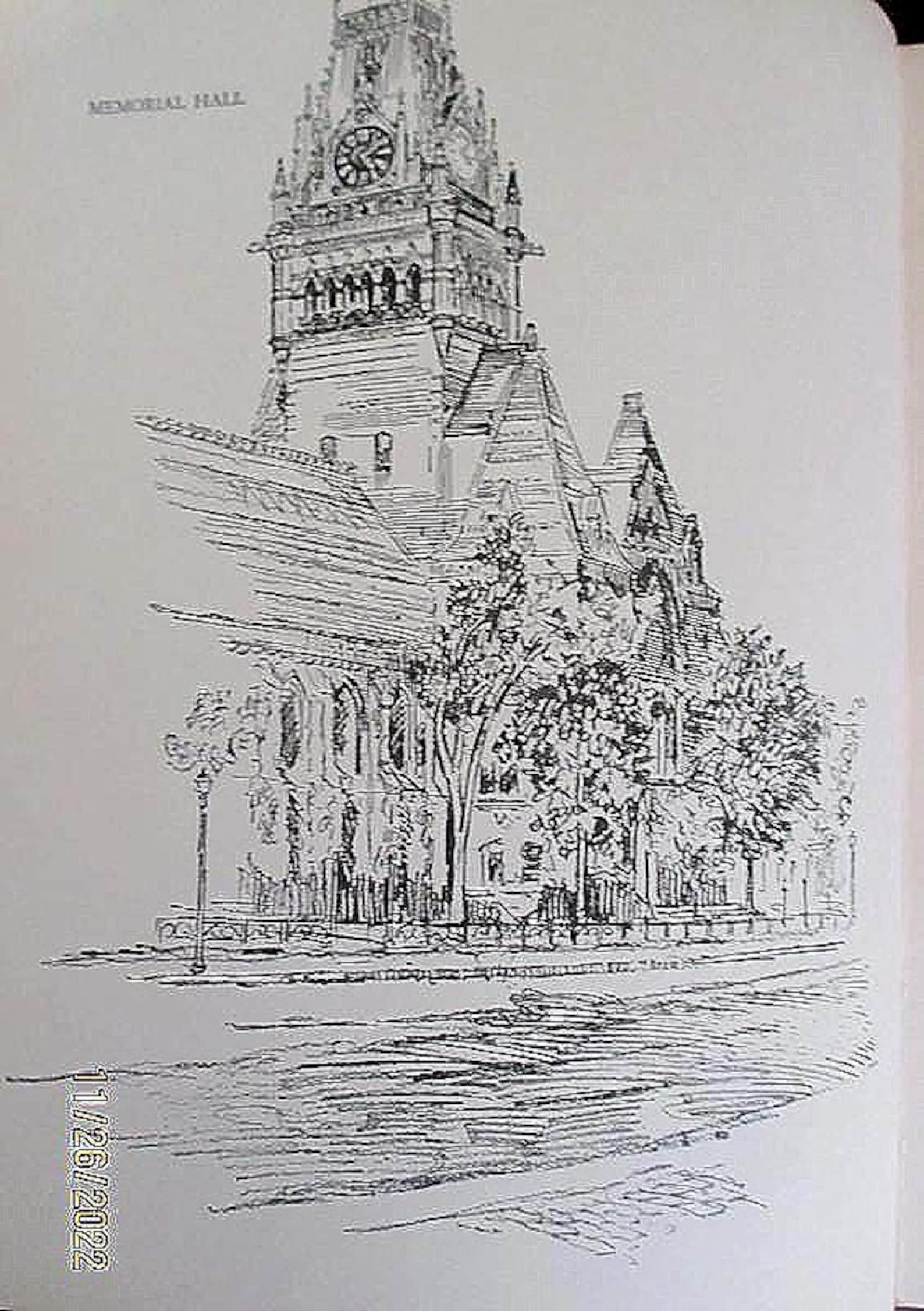 Harvard and Cambridge A Sketch Book Jack Frost 1940 the Johnson Gate ...
