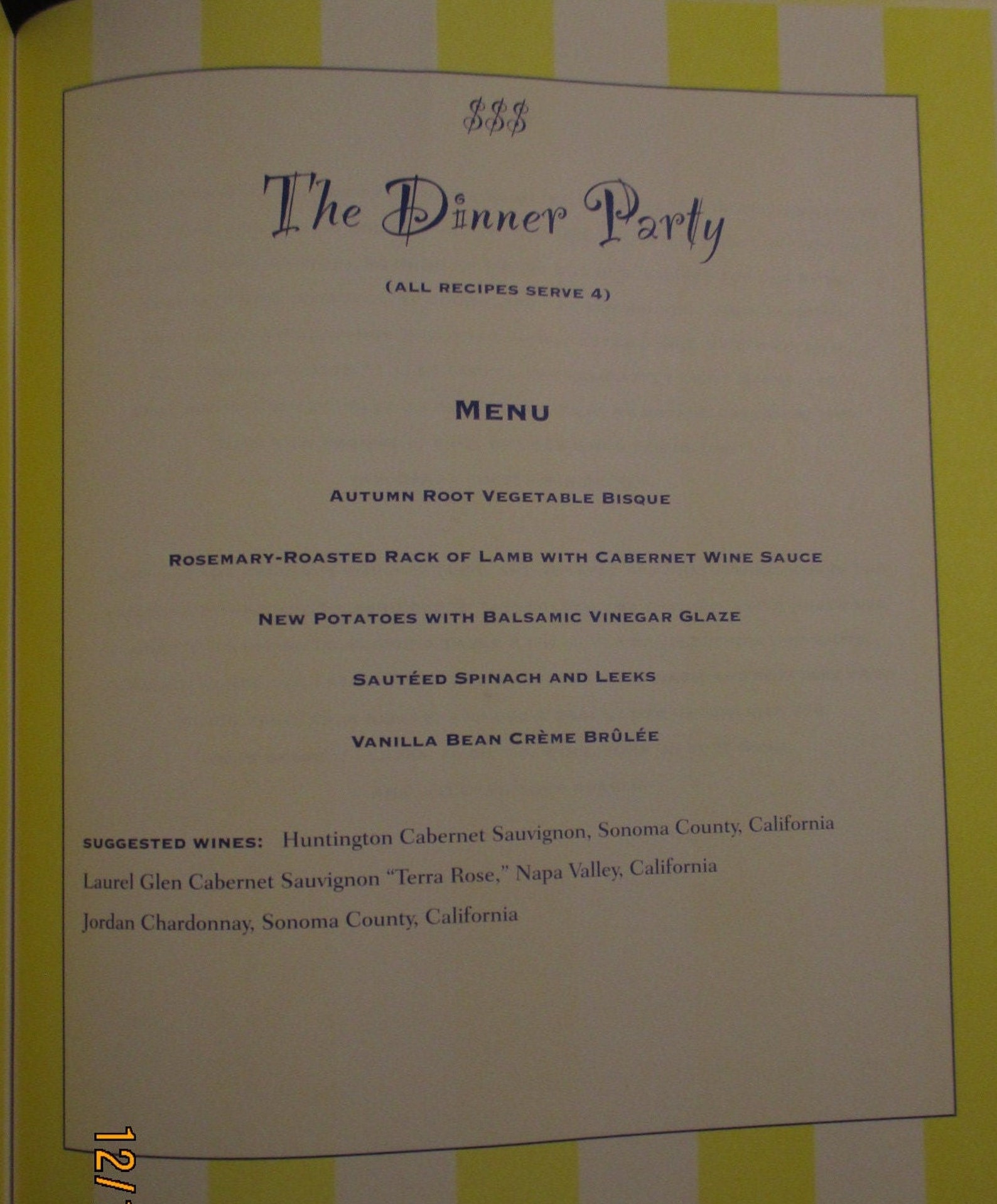 The Bride and Groom's First Cookbook Recipes and Menus for - Etsy