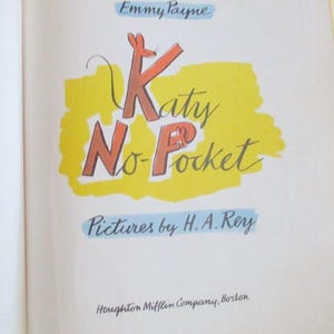 Katy No-pocket Emmy Payne H A Rey Mother Kangaroo Baby Freddy Childrens ...