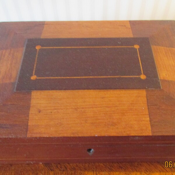 Antique Wooden Needle Boxes - Etsy