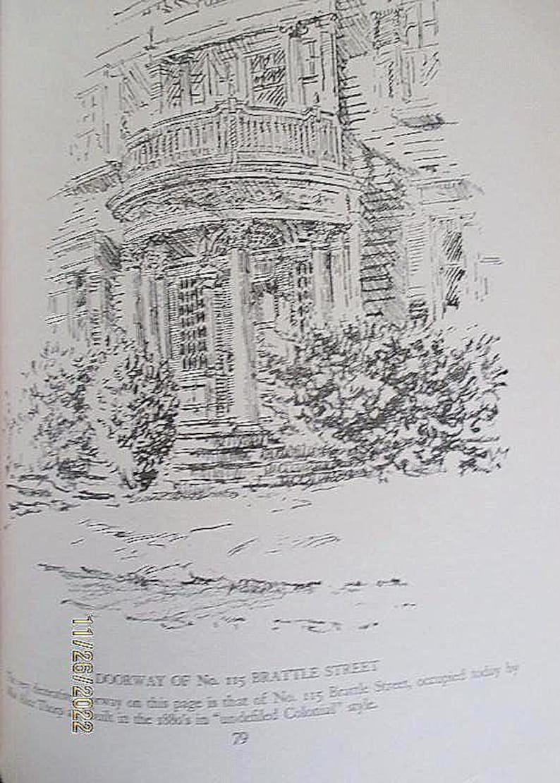 Harvard and Cambridge A Sketch Book Jack Frost 1940 the Johnson Gate ...