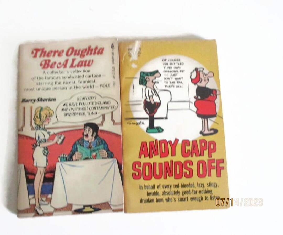 Andy Capp Sounds off 1966 Smythe There Oughta Be A Law 1971 Harry ...