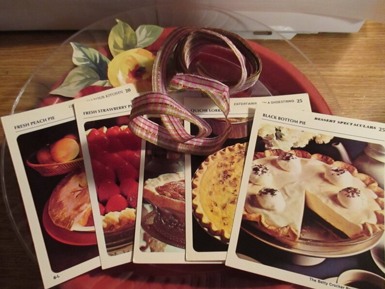 Vintage Table Talk Pie Plate Hostess Gifts Holiday Serving | Etsy