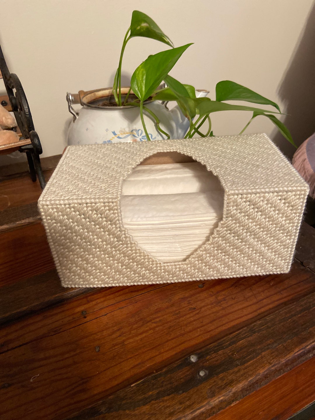 Puff Tissue Box Cover - Etsy